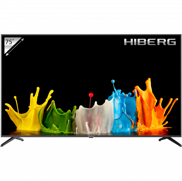 Телевизор HIBERG 75Y UHD