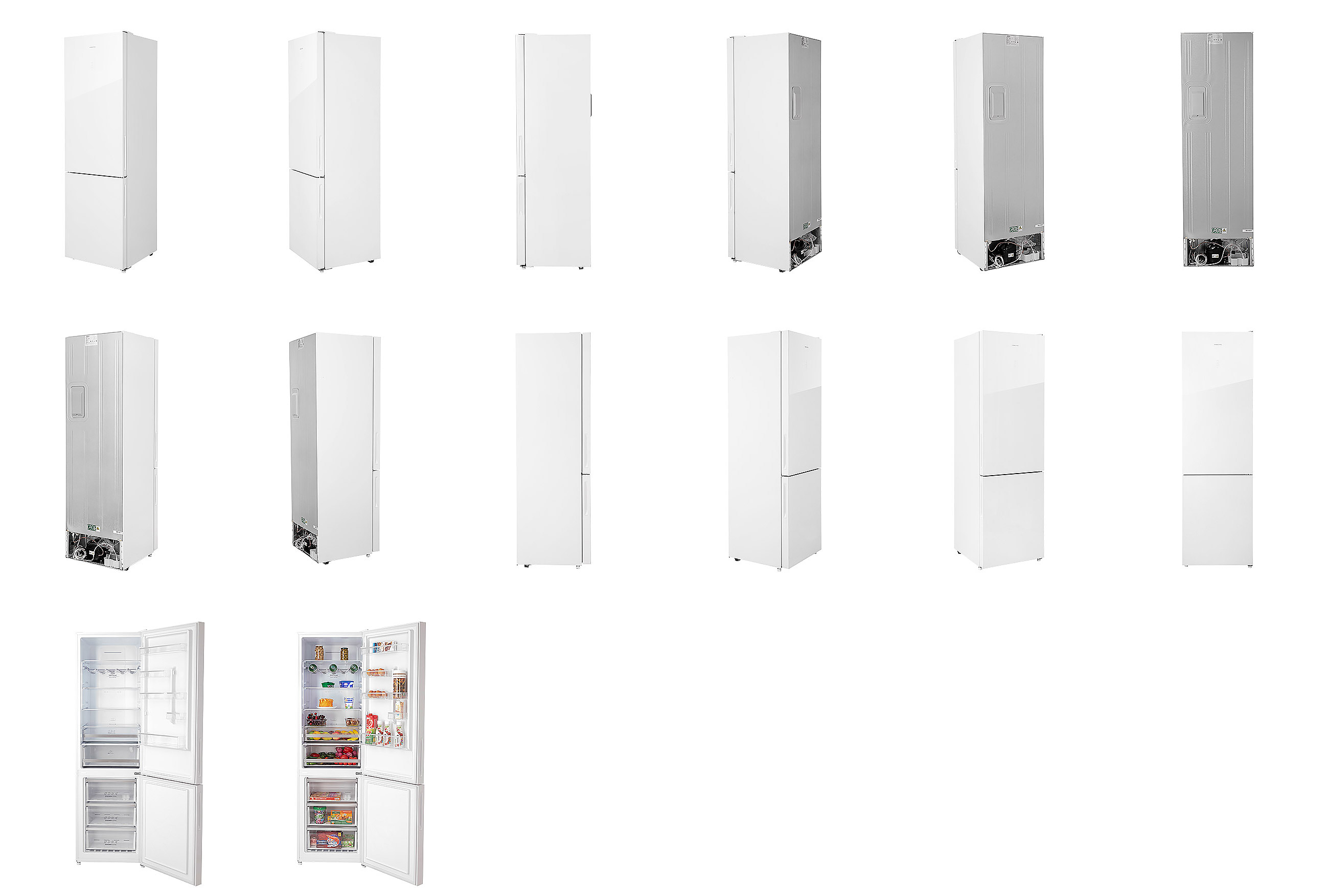 Холодильник HIBERG RFC-400DX NFGW inverter